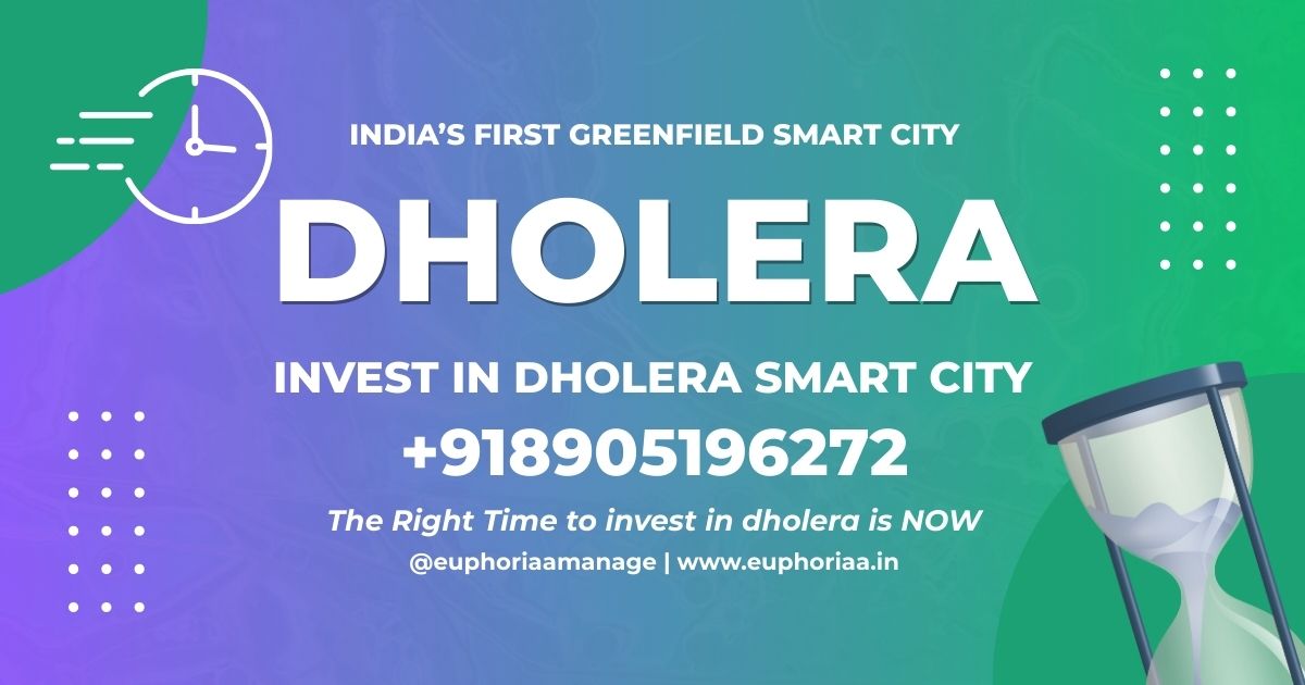 Dholera Smart City 2025 | Plots from ₹12L | DMIC Gujarat